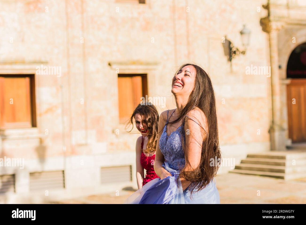 Young Hispanic Students happy celebrating success graduation with stole ...