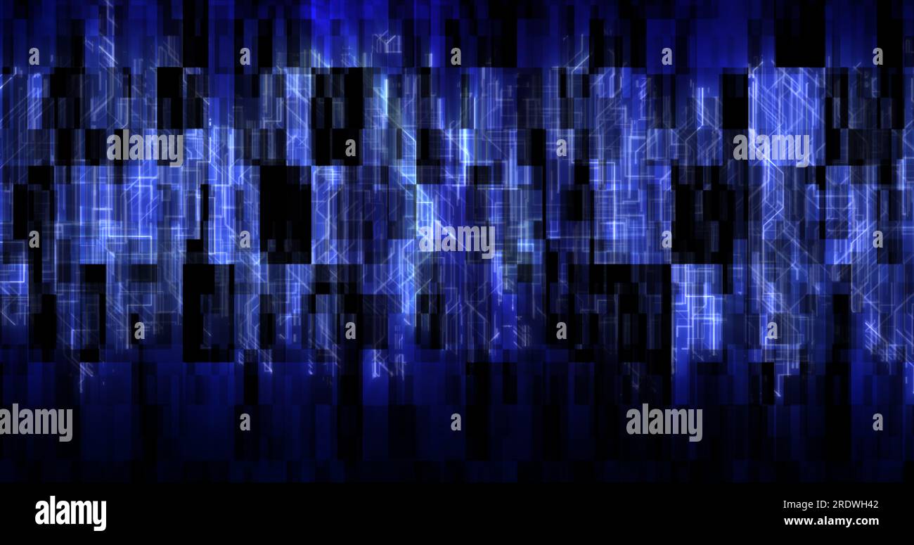 Abstract glowing energy futuristic blue hi-tech abstract background ...