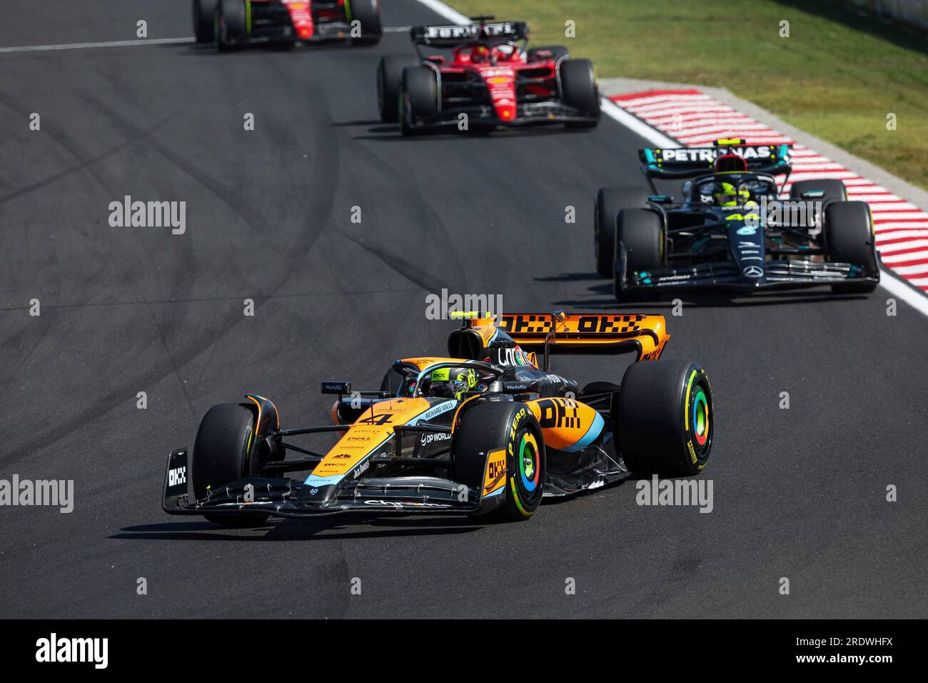 Budapest, Hungary. 23rd July, 2023. #4 Lando Norris (GBR, McLaren F1 ...