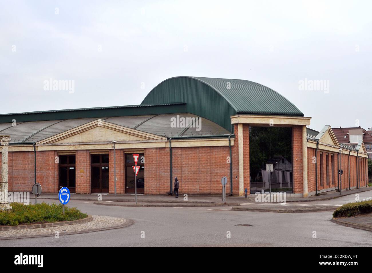 Sremska Mitrovica, Serbia – May 11, 2023: Covered Roman Imperial Palace ...
