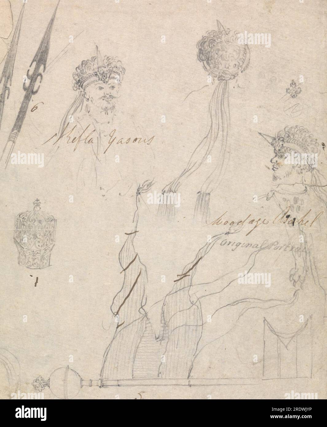 Woodage Asahel and Kefla Yasous with Ceremonial Equipment by James ...