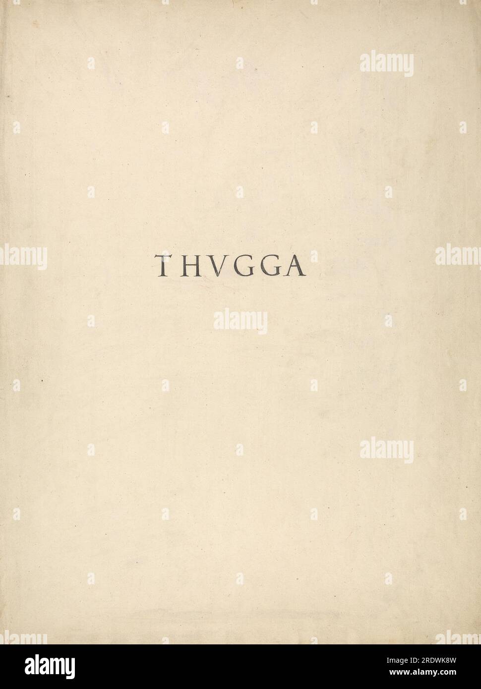 Title Page: "Thugga" by James Bruce Stock Photo - Alamy