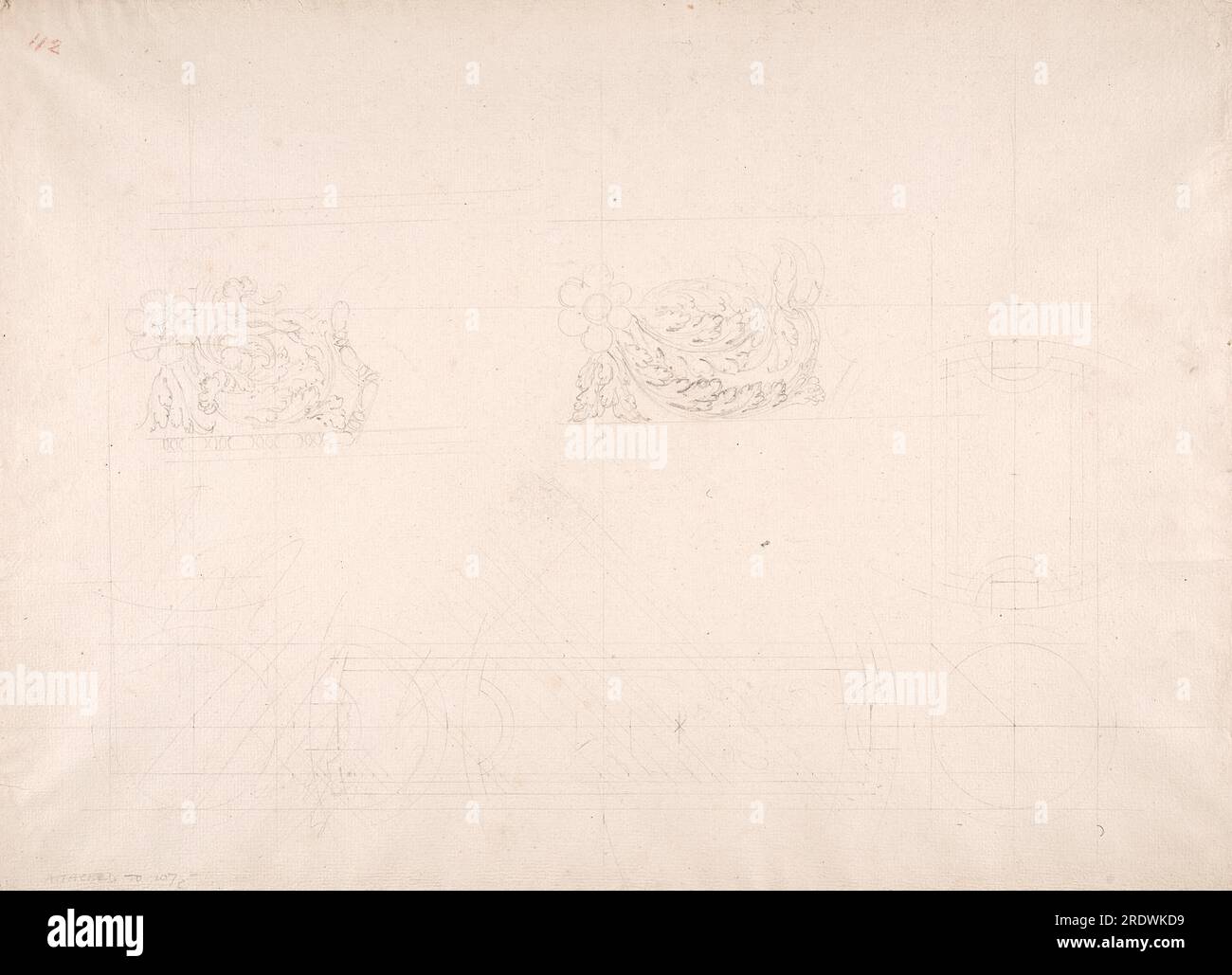 Architectural Details of Arch at Makther by James Bruce Stock Photo - Alamy