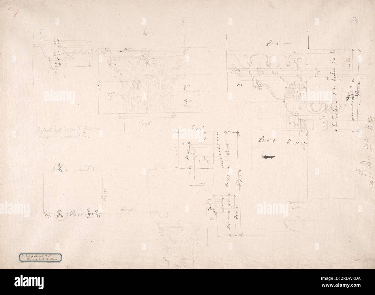 Details of Lower Arch Mactar, Modern Makther by James Bruce Stock Photo ...