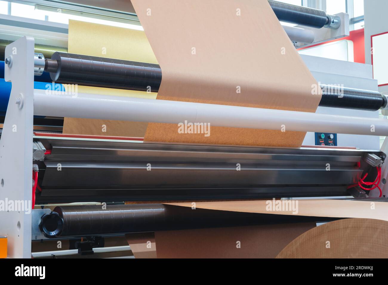 Printing and packaging from recycled paper rolls, industrial commercial ...