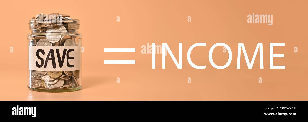 Passive income. Saving and investment make profit and income. high ...