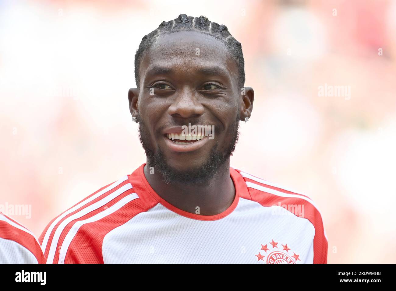 Alphonso DAVIES (FC Bayern Munich), action, single image, cut single ...