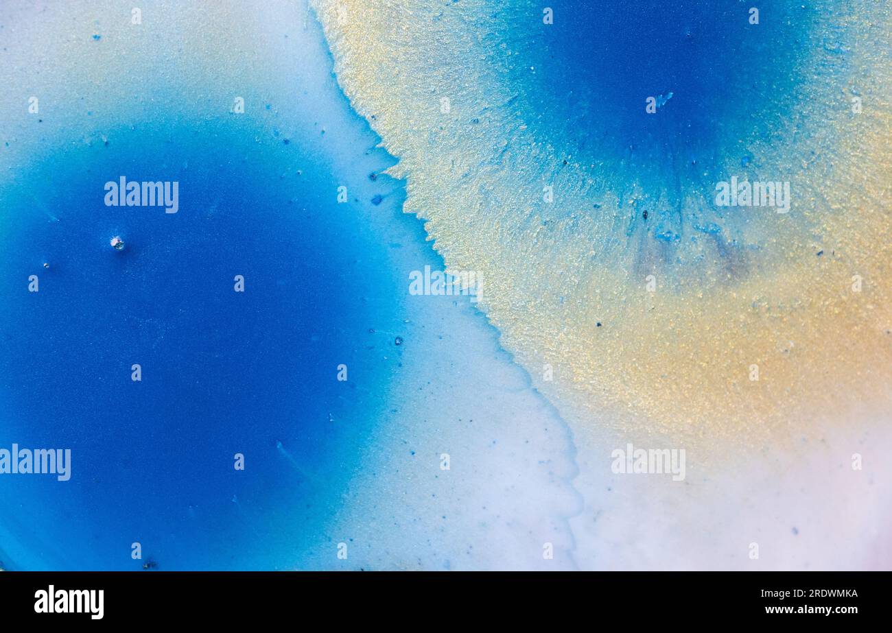 Abstract created using the technique of liquid acrylic. Abstract ...