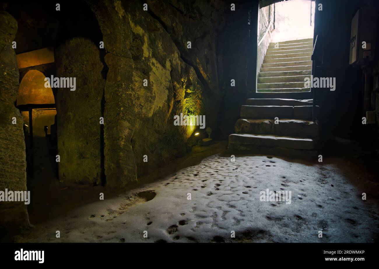 Christian Catacombs of Jajce: A Subterranean Sanctuary Stock Photo - Alamy