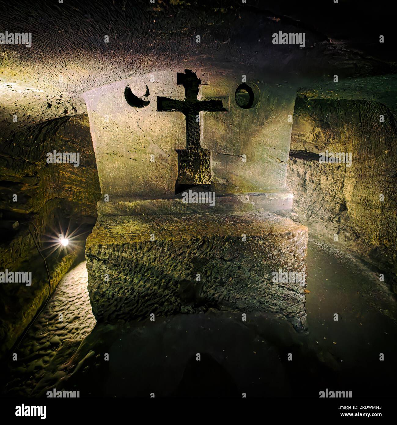 Christian Catacombs of Jajce: A Subterranean Sanctuary Stock Photo - Alamy