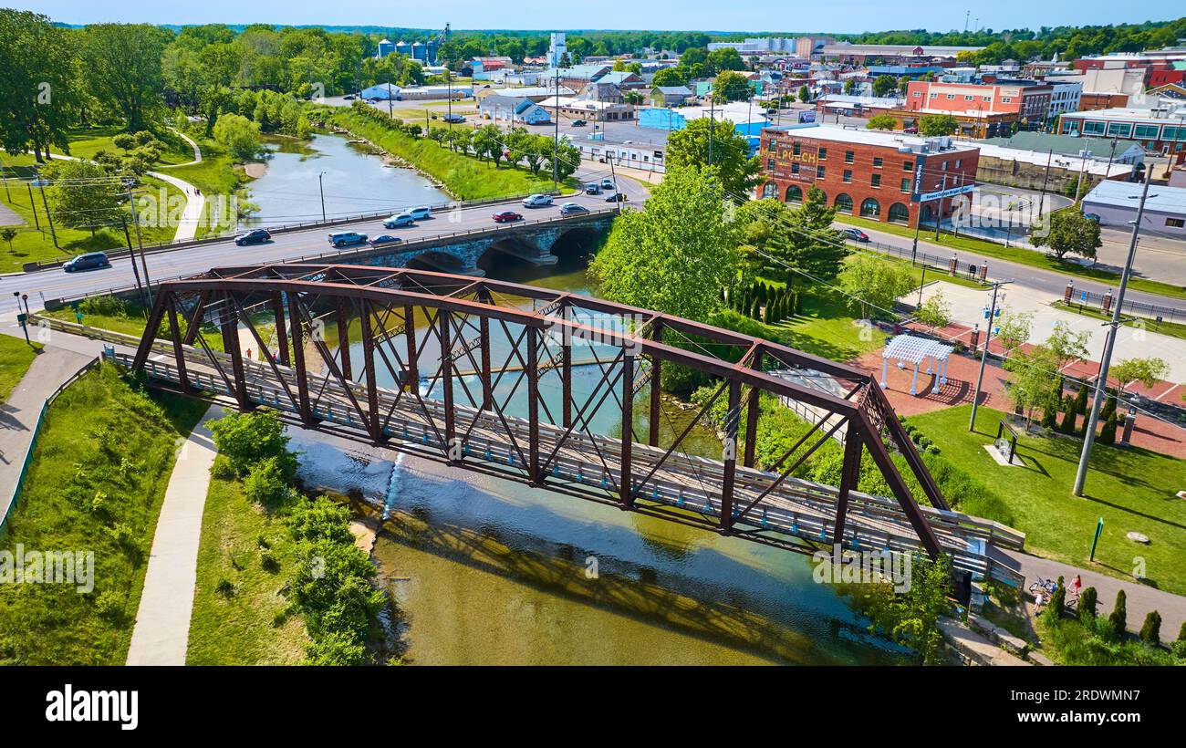 Pergola bridge hi-res stock photography and images - Alamy