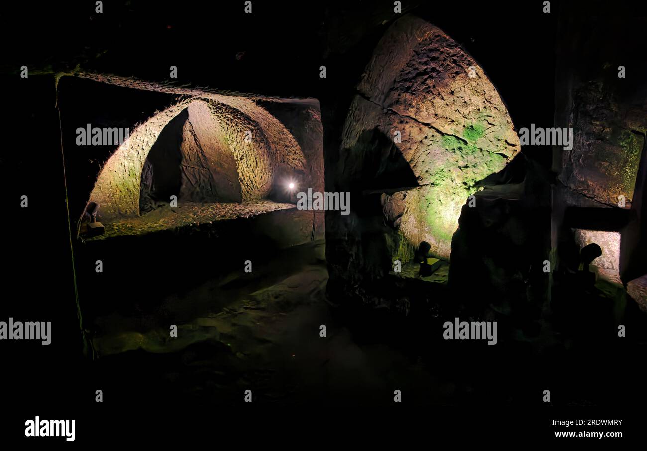 Christian Catacombs of Jajce: A Subterranean Sanctuary Stock Photo - Alamy