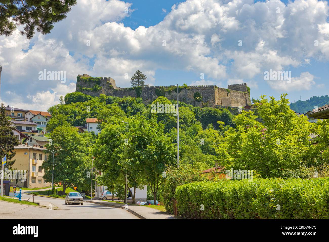 Medieval town jajce bosnia hi-res stock photography and images - Alamy