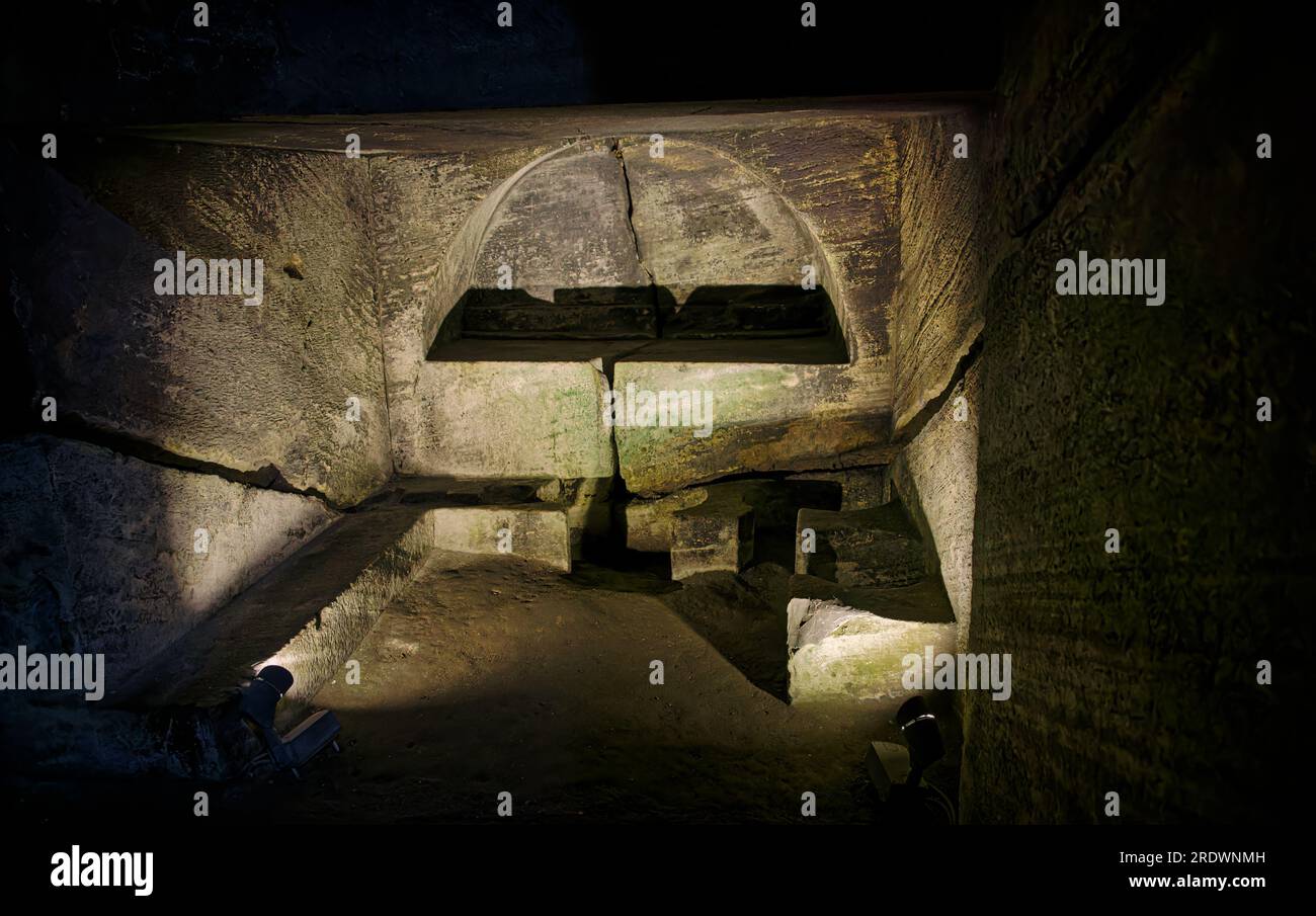 Christian Catacombs of Jajce: A Subterranean Sanctuary Stock Photo - Alamy