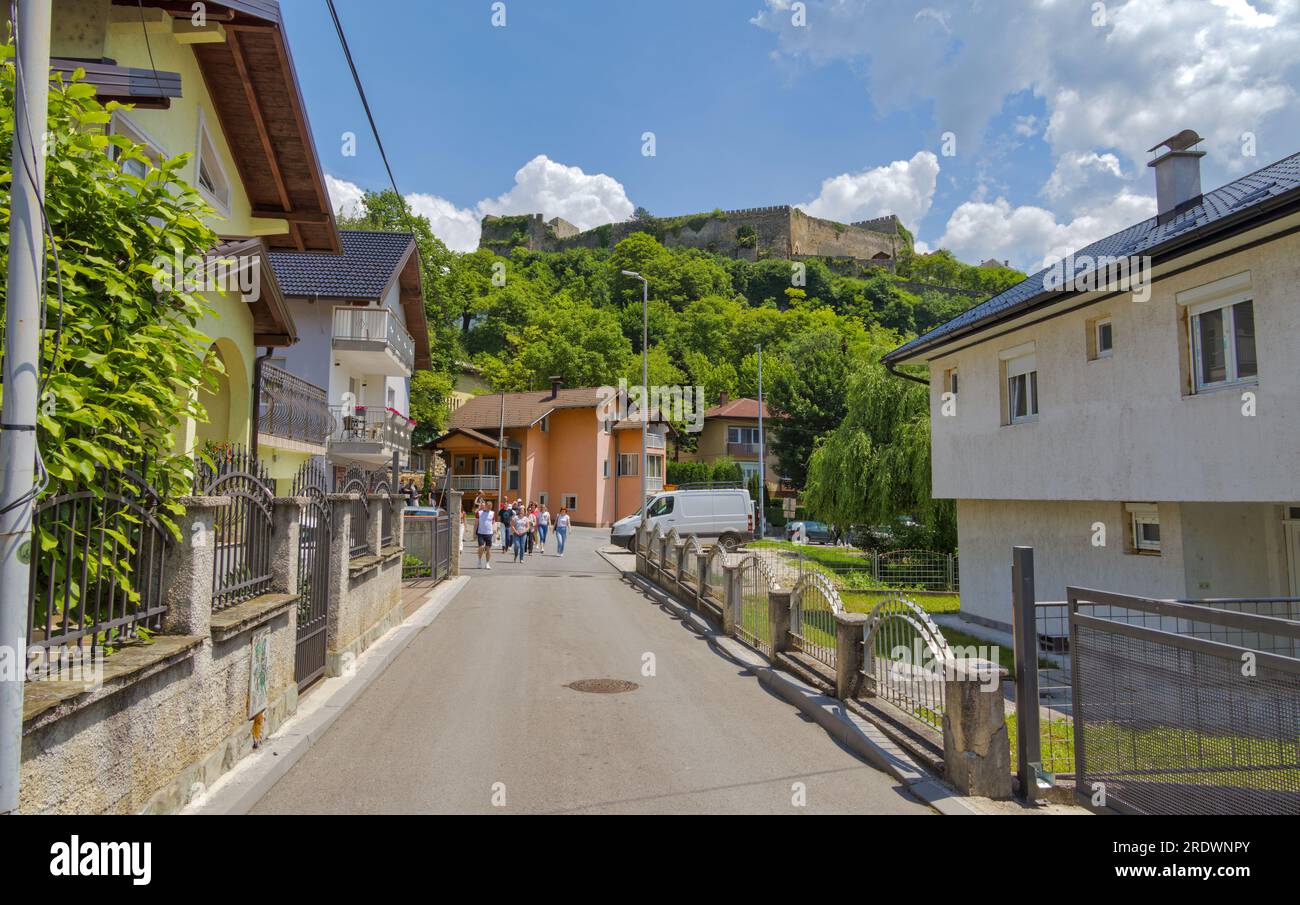 Medieval town jajce bosnia hi-res stock photography and images - Alamy