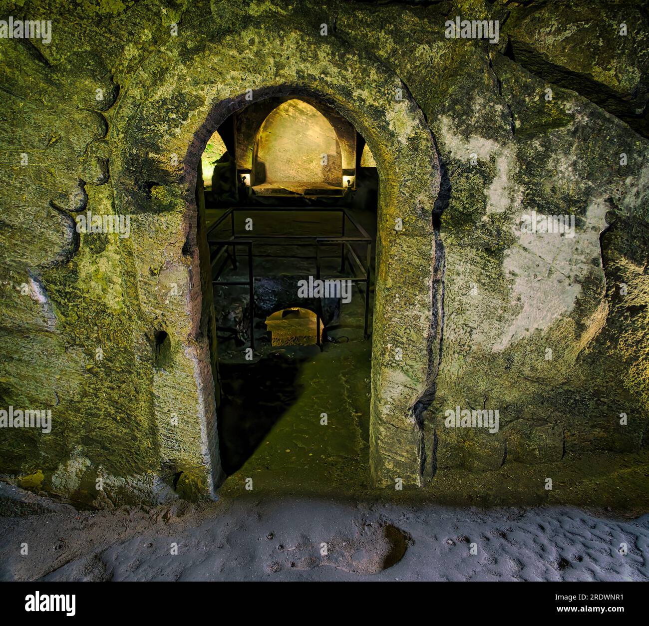 Christian Catacombs of Jajce: A Subterranean Sanctuary Stock Photo - Alamy