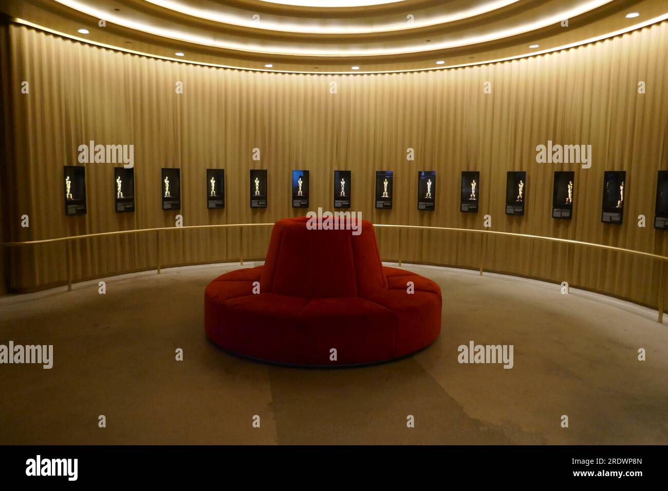 Los Angeles, California, USA 25th July 2022 Oscars in display at ...