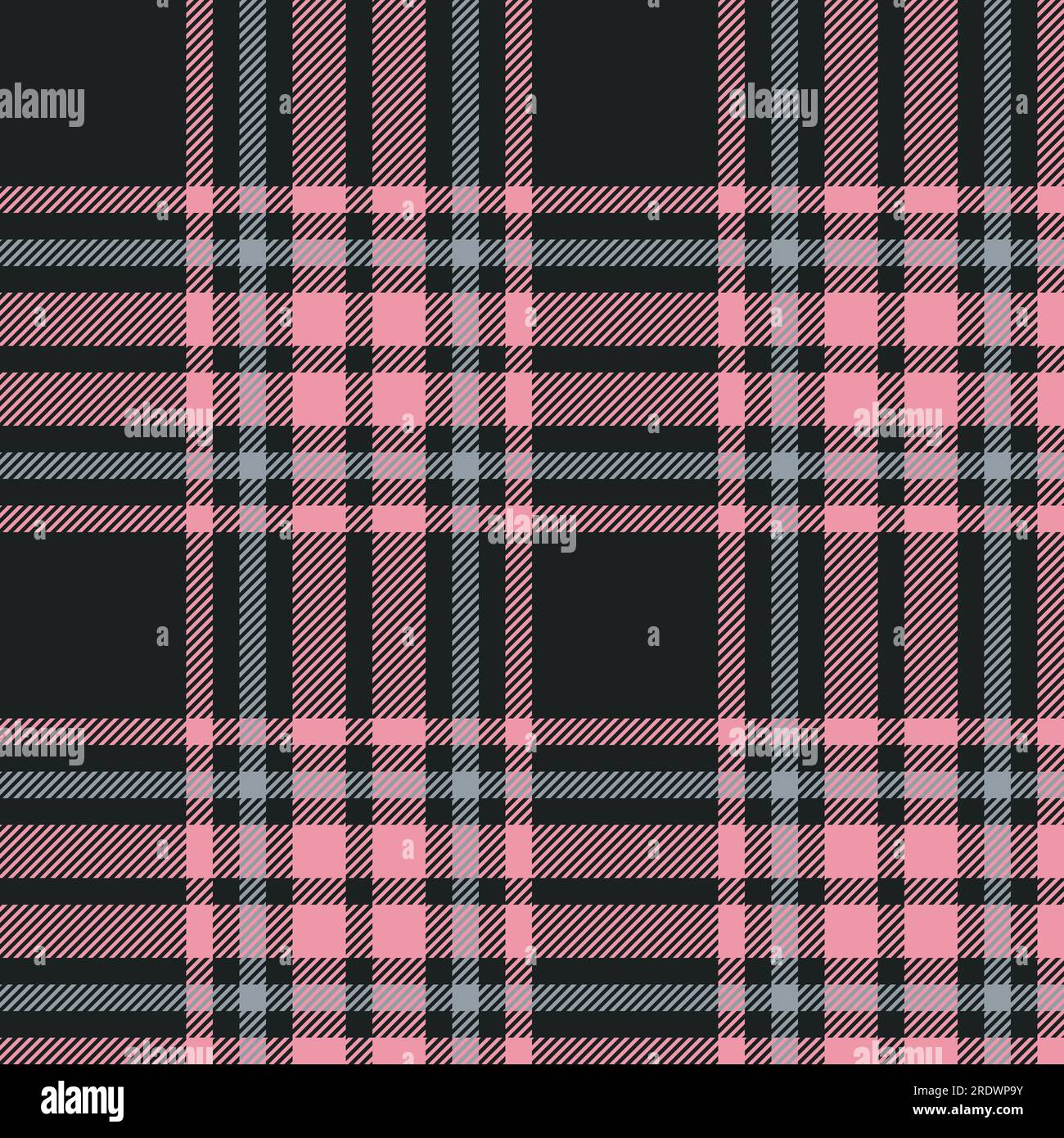 Plaid seamless pattern. Check fabric texture. Vector textile print ...