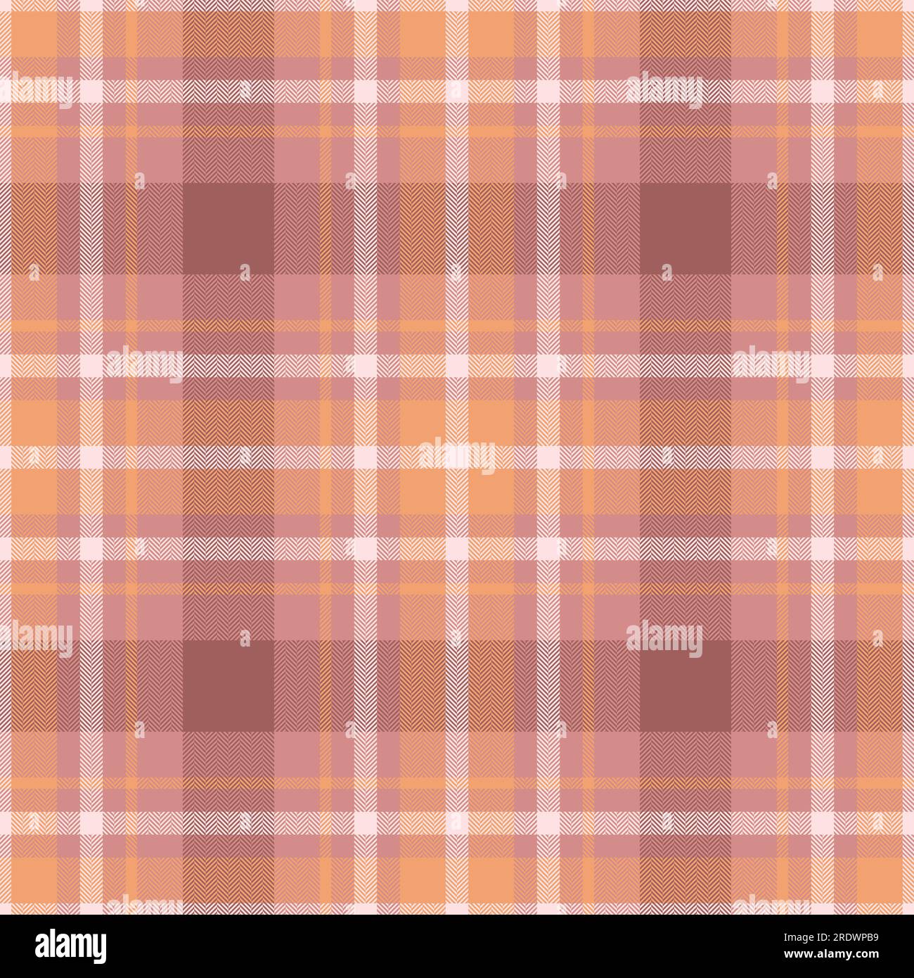 Plaid seamless pattern. Check fabric texture. Vector textile print ...
