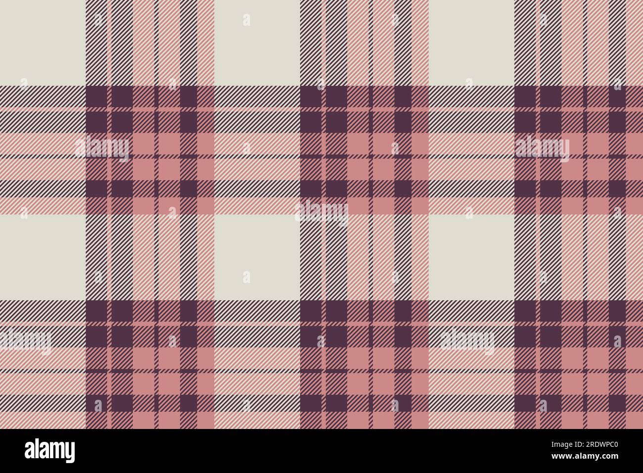 Pink And Brown Plaid Background