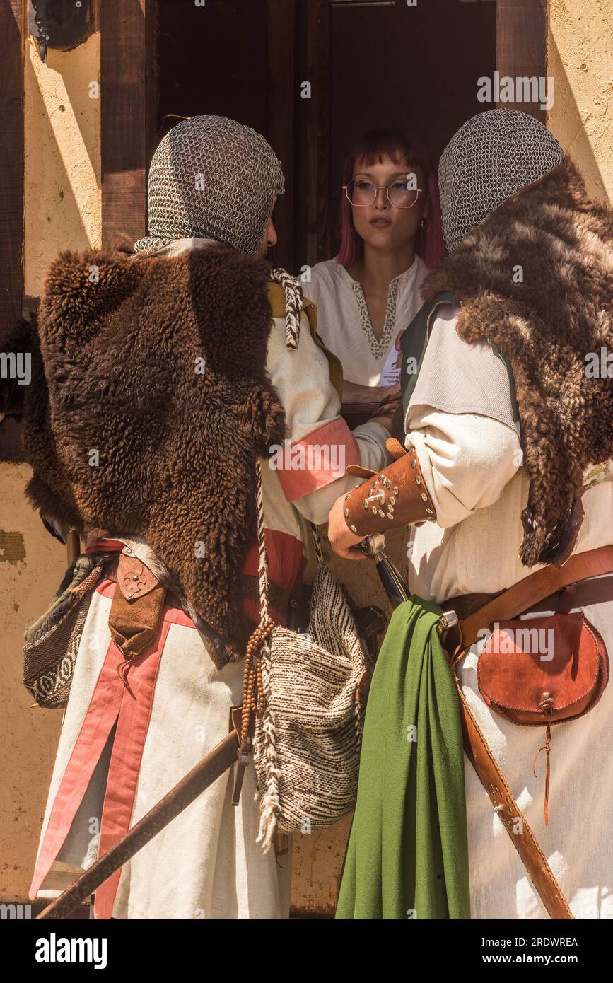 óbidos medieval fair obidos portugal hi-res stock photography and ...