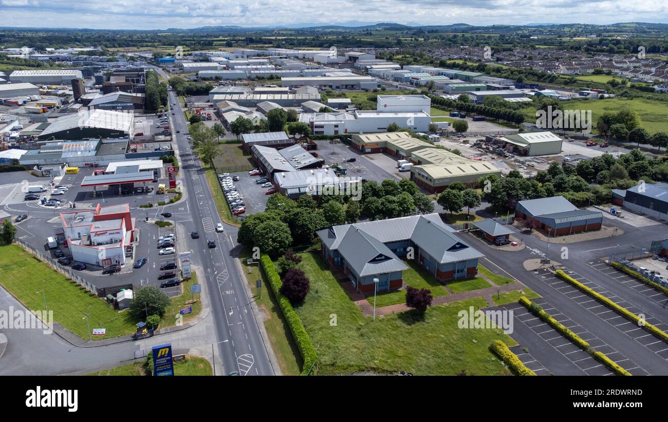 Limerick castle aerial hi-res stock photography and images - Alamy