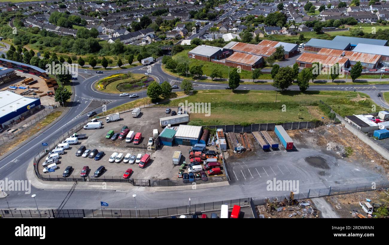 Limerick city aerial hi-res stock photography and images - Alamy
