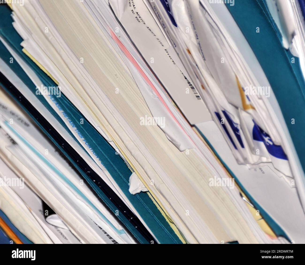 Medical file stack hi-res stock photography and images - Alamy