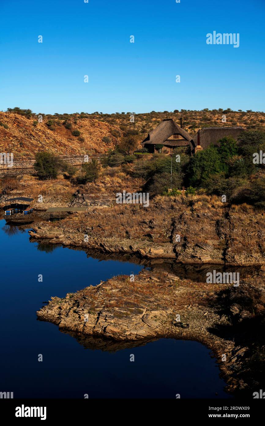 The blue waters of Lake Oanob Resort, a popular getaway for the people ...