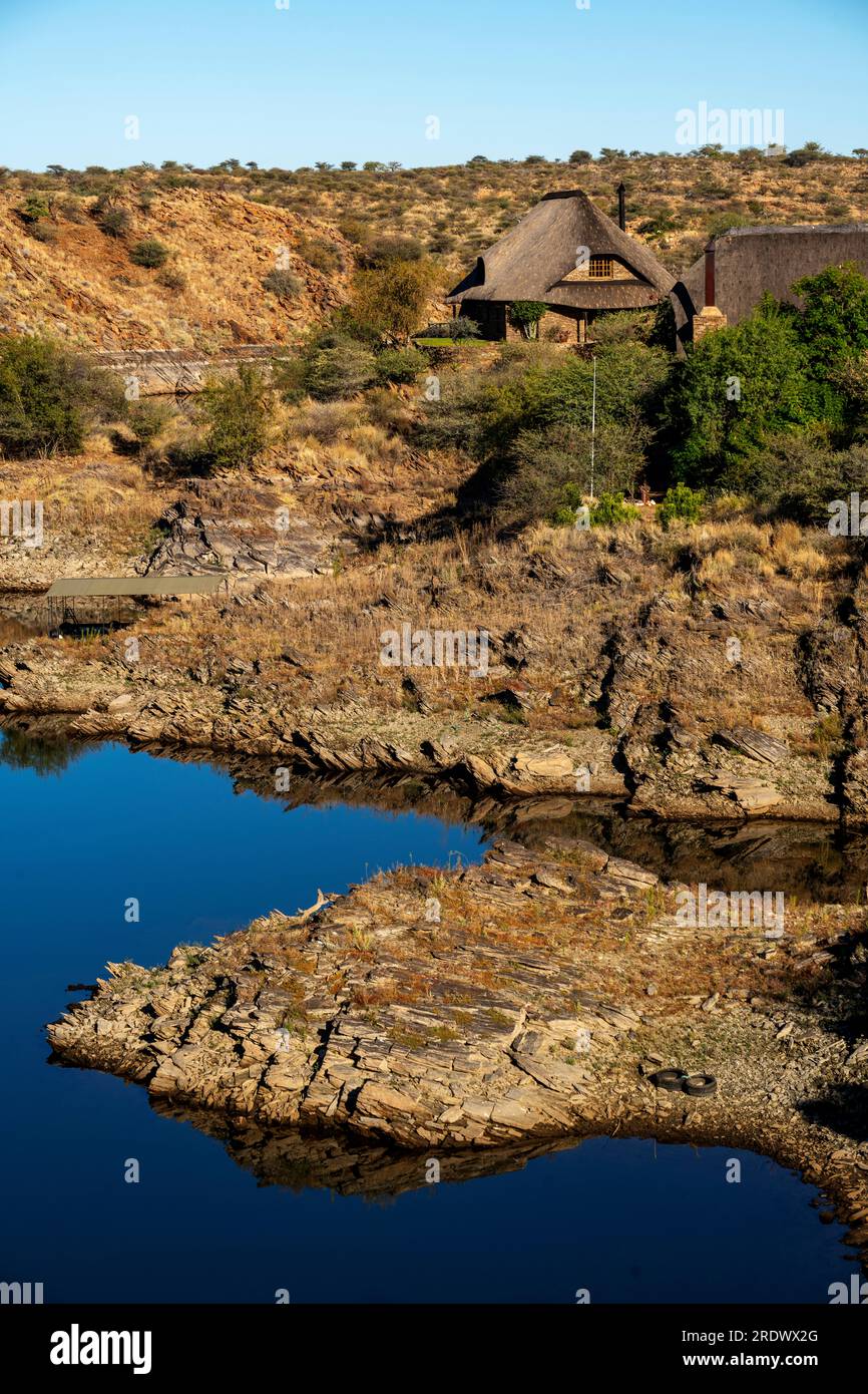 The blue waters of Lake Oanob Resort, a popular getaway for the people ...
