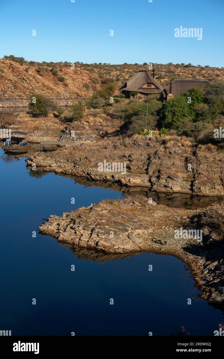 The blue waters of Lake Oanob Resort, a popular getaway for the people ...