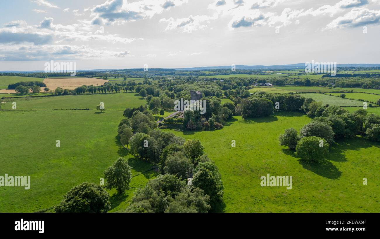 knappogue castle and surroundings Co. Clare Ireland, 15th Century ...
