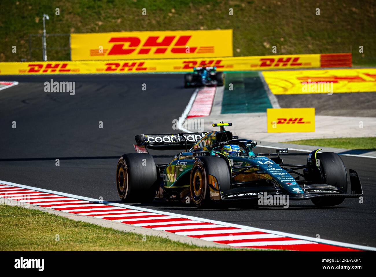 Budapest, Hungary. 23rd July, 2023. #14 Fernando Alonso, (ESP) Aramco ...