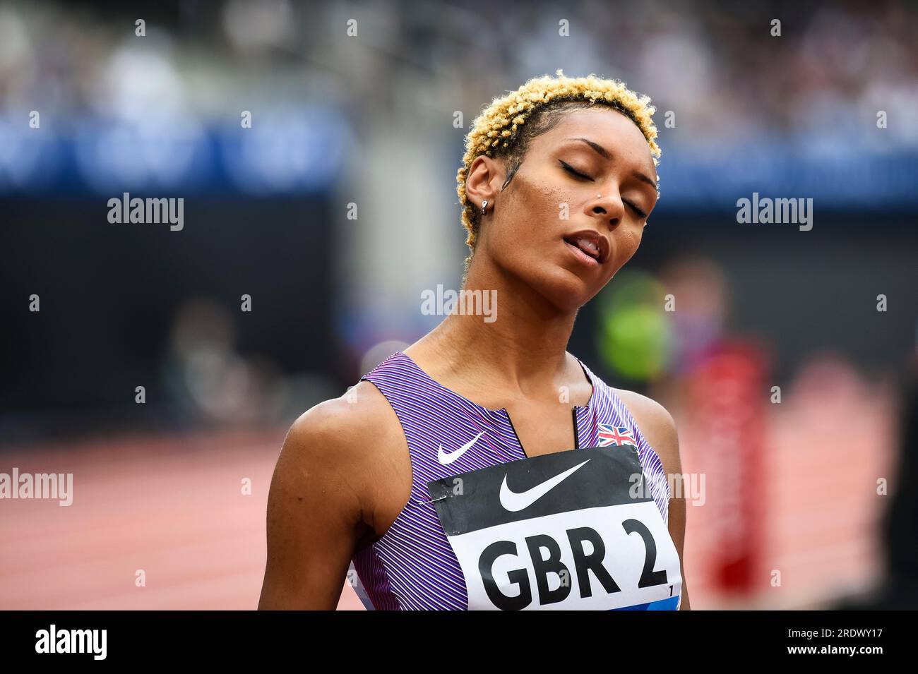 London, UK. 23 July 2023. Cassie-Ann Pemberton (Great Britain 2 team ...