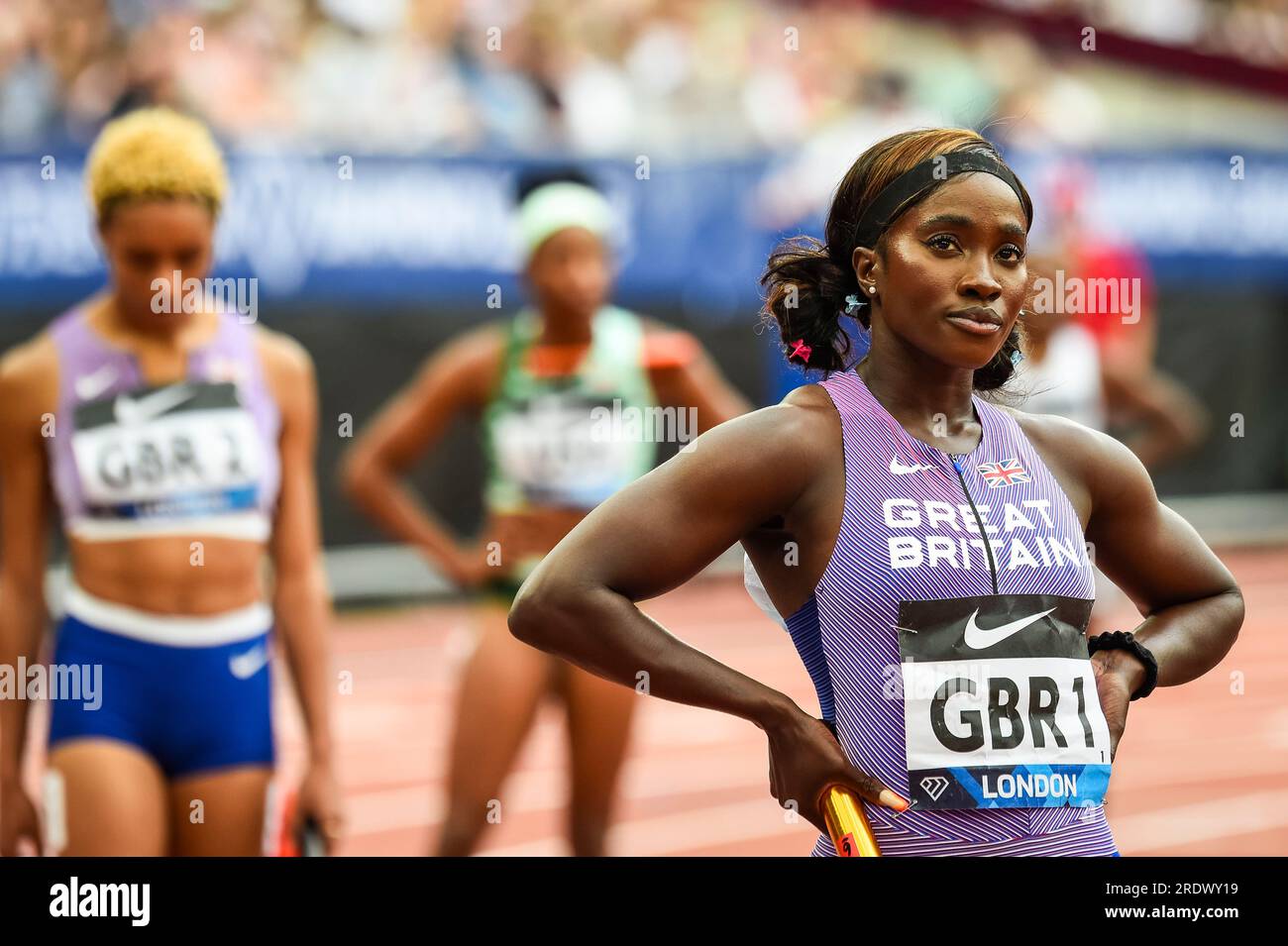 London, UK. 23 July 2023. Annie Tagoe (Great Britain 1 team) at the ...