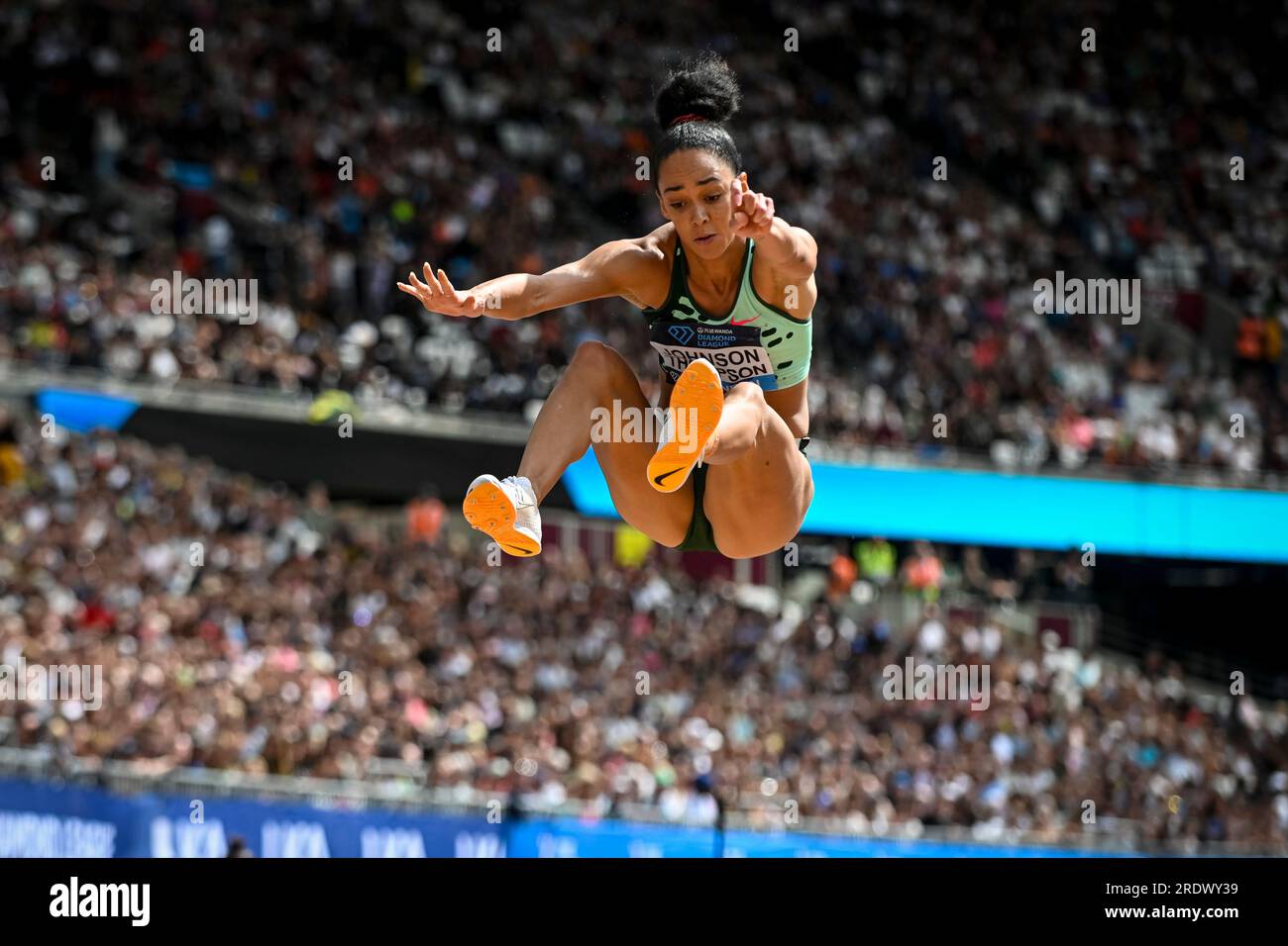 London, UK. 23 July 2023. Katarina Johnson-Thompson (Great Britain ...