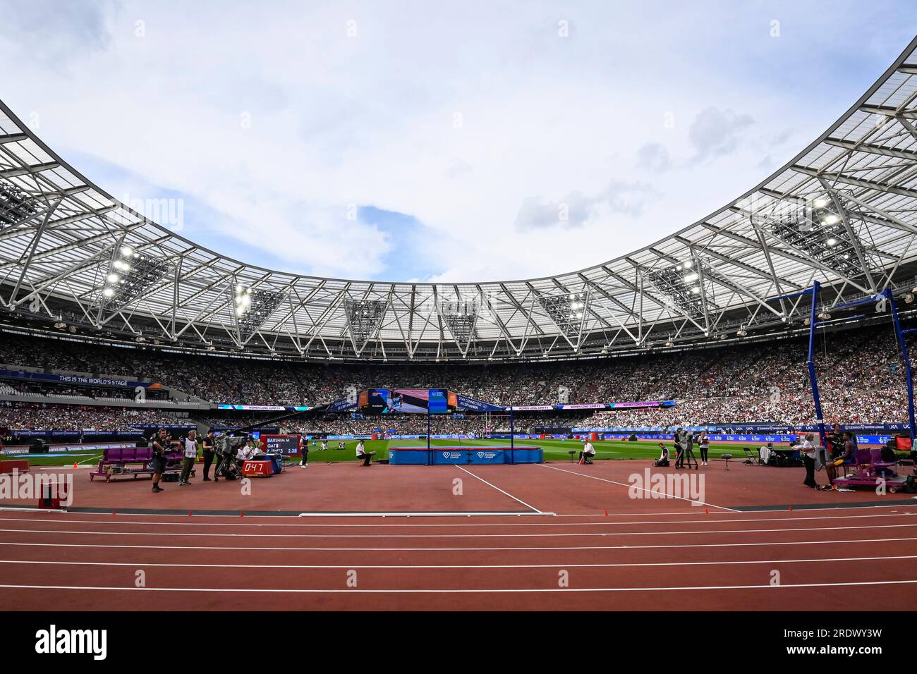 London, UK. 23 July 2023. A general view at the London Athletics Meet ...