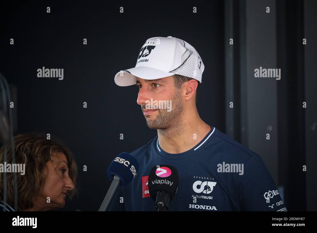 Budapest, Hungary. 23rd July, 2023. #03 Daniel Ricciardo, (AUS) Alpha ...