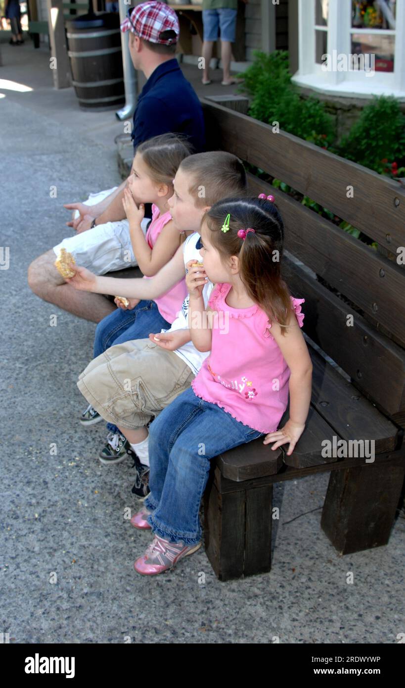 Kids Waiting Patiently