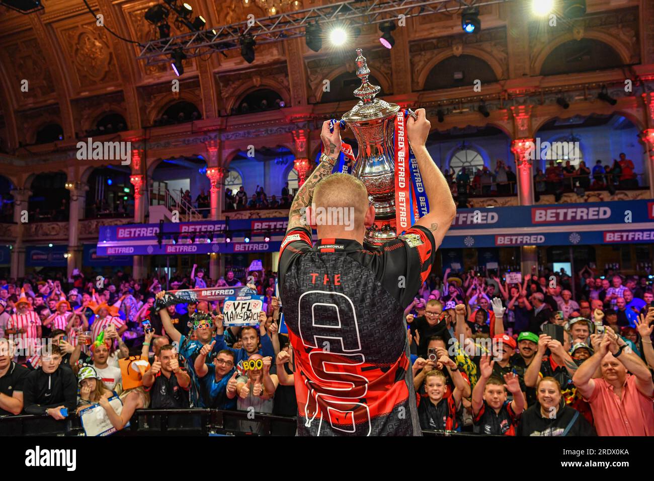 Winter Gardens, Blackpool, UK. 23rd July, 2023. 2023 Betfred World ...