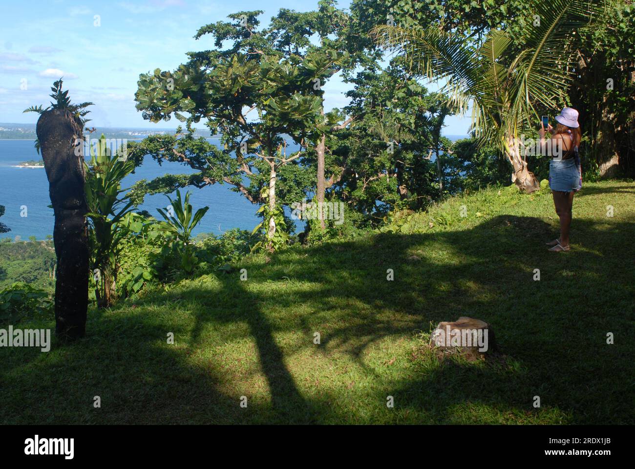 Vanuatu Sky Bridge, Devil's Point Rd, Port Vila, Vanuatu Stock Photo ...