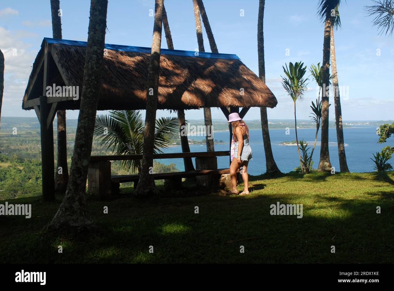 Vanuatu Sky Bridge, Devil's Point Rd, Port Vila, Vanuatu Stock Photo ...