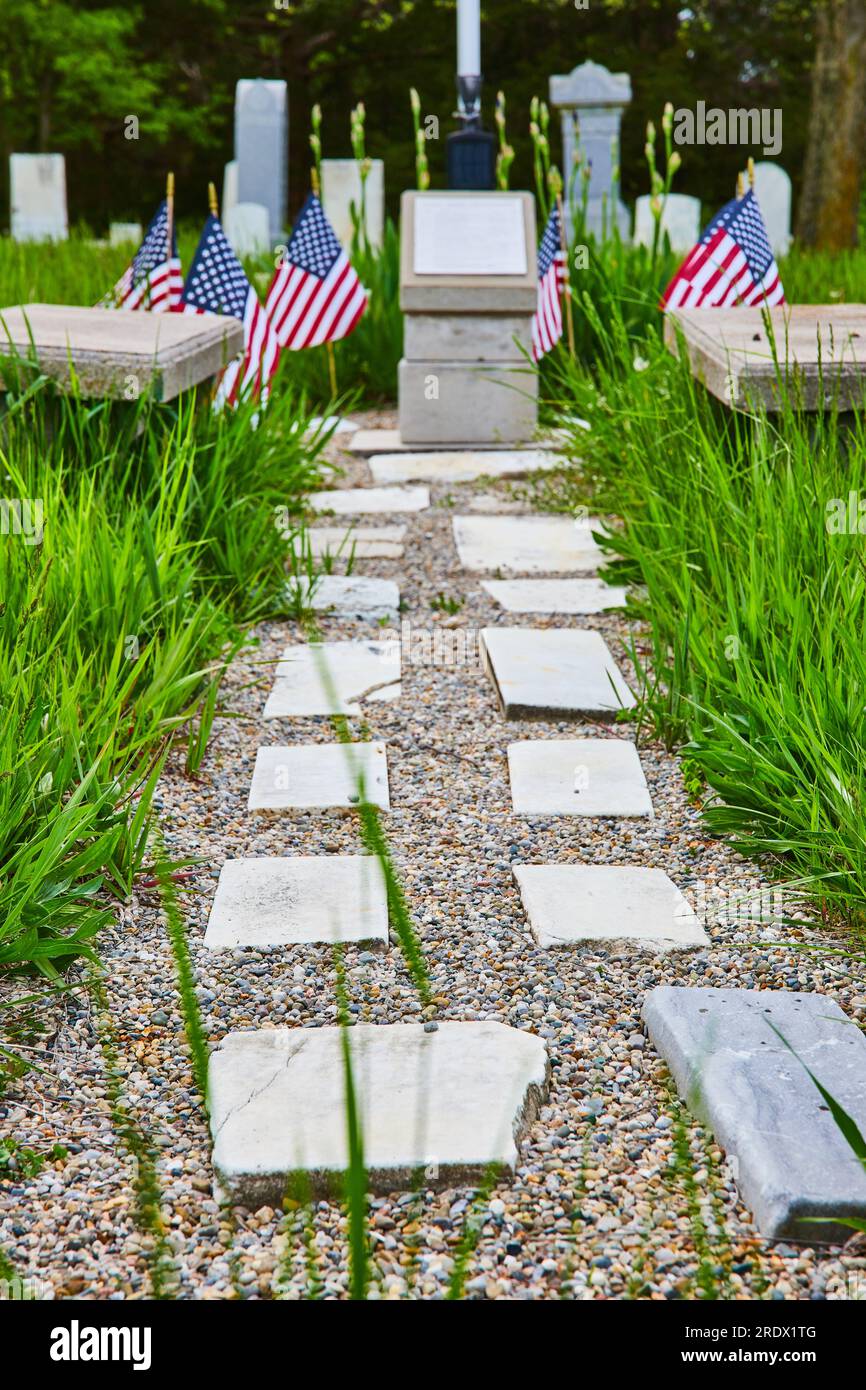 Summertime graves, memorial day, plaques, headstones, graveyard, grave ...