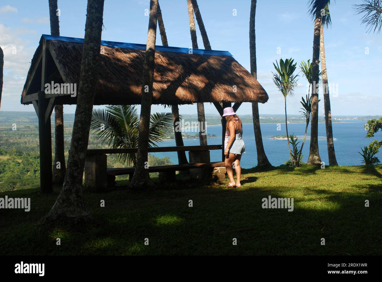 Vanuatu Sky Bridge, Devil's Point Rd, Port Vila, Vanuatu Stock Photo ...