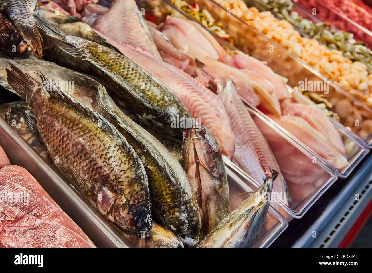 Meats department hi-res stock photography and images - Alamy
