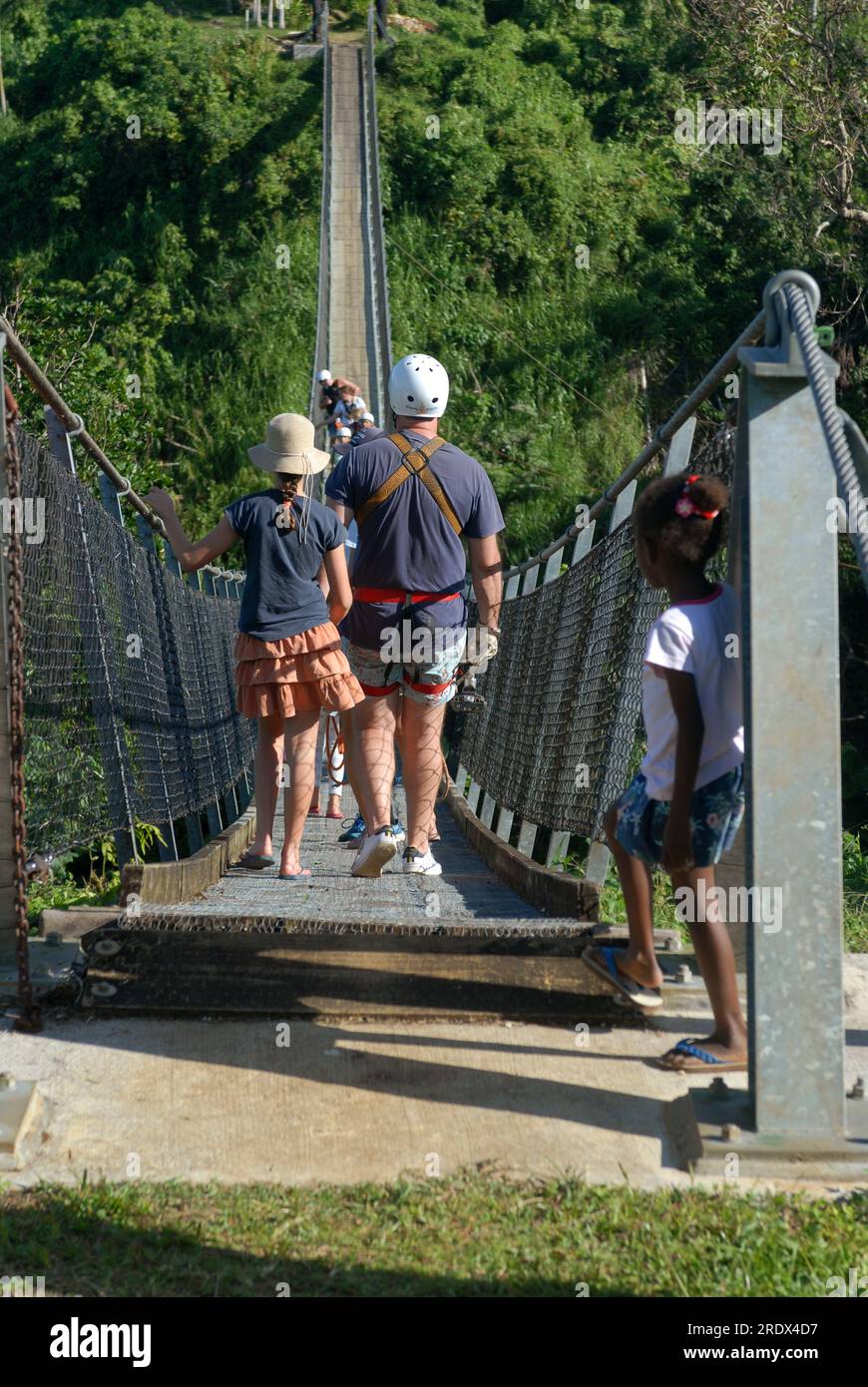 Vanuatu sky bridge hi-res stock photography and images - Alamy