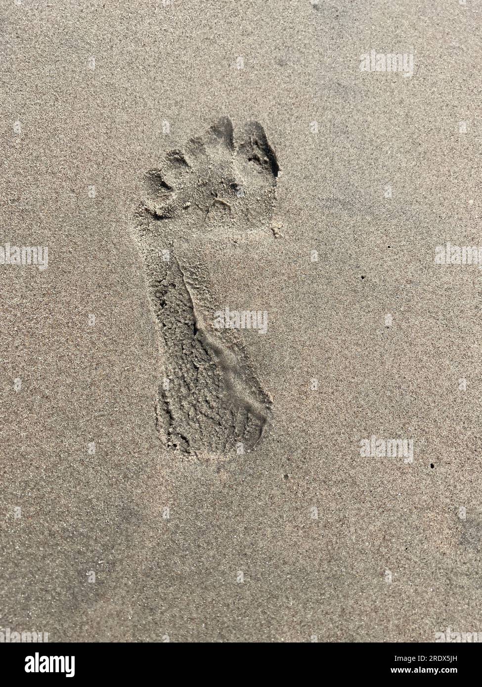 Male footprints hi-res stock photography and images - Alamy