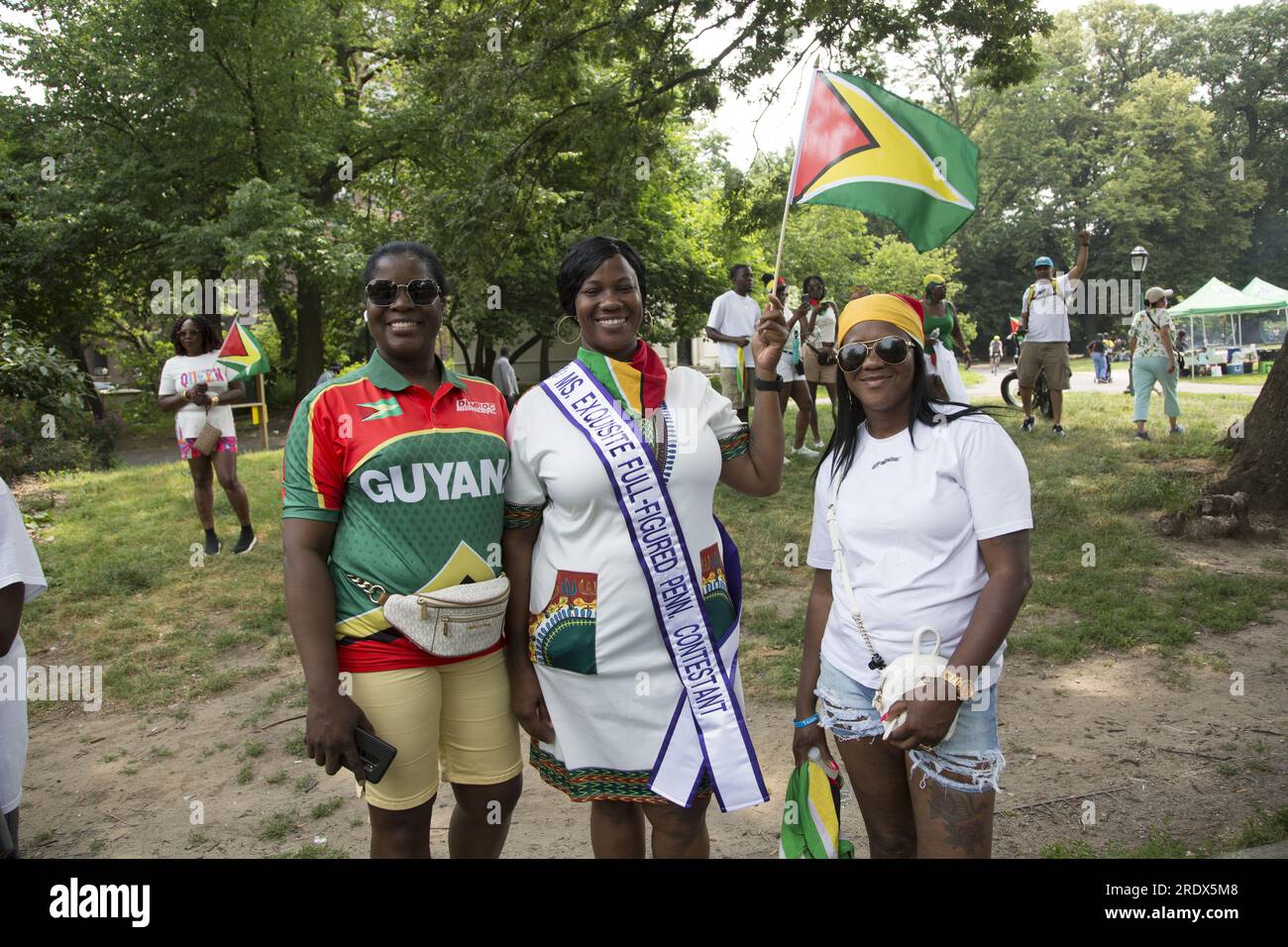 Guyanan Independence Day celebration at Prospect Park in Brooklyn, New ...