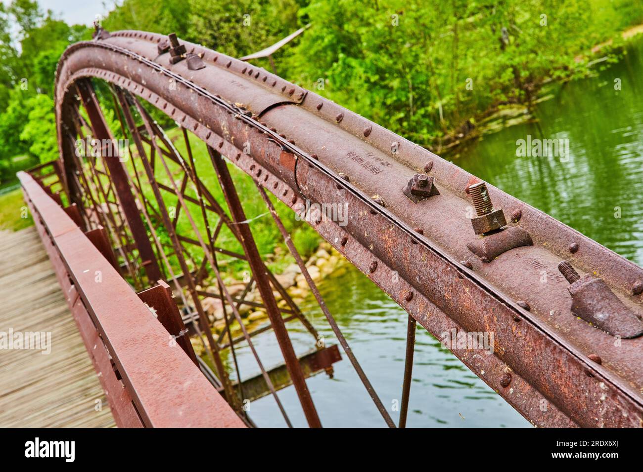 Rusting iron handrail hi-res stock photography and images - Alamy