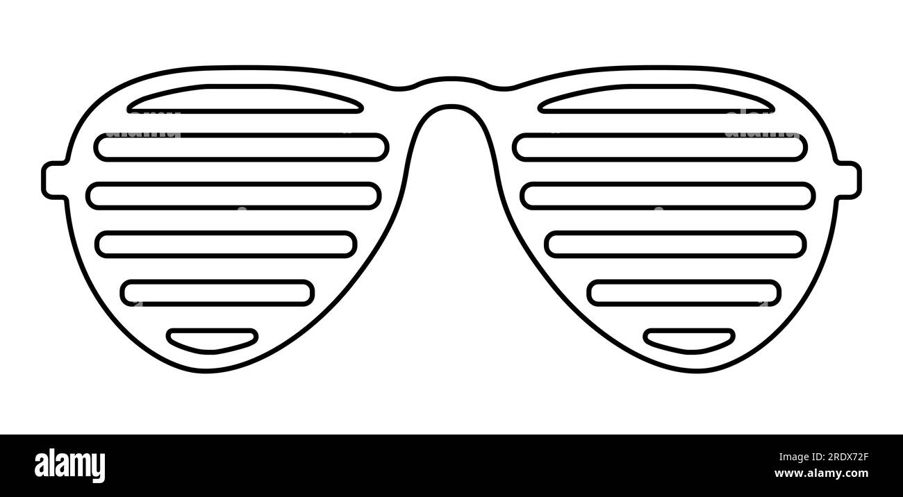 Sunglasses Outline Clip Art